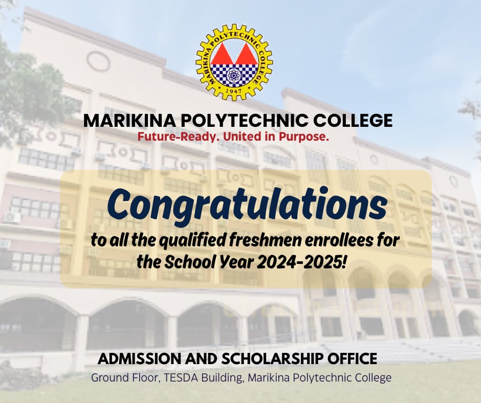Marikina Polytechnic College – Future-Ready. United in Purpose.