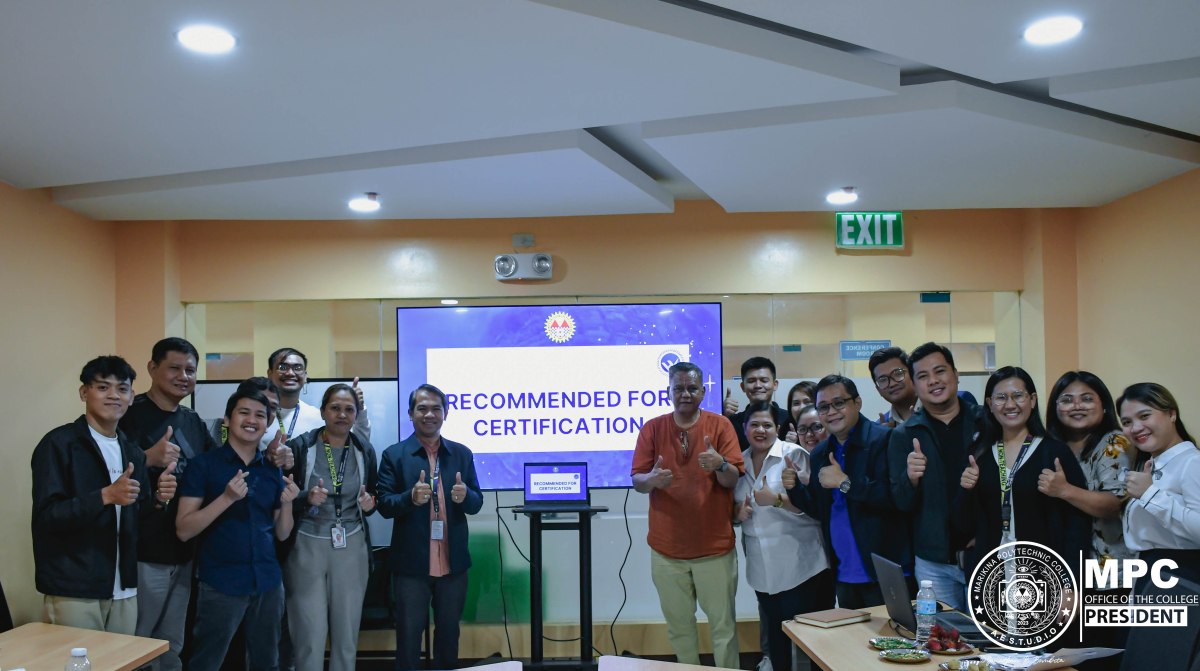 MPC maintains ISO 9001:2015 certified status – Marikina Polytechnic College